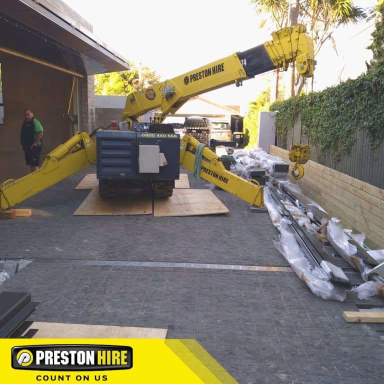 10 Common Applications of Mini Cranes | Preston Rentals