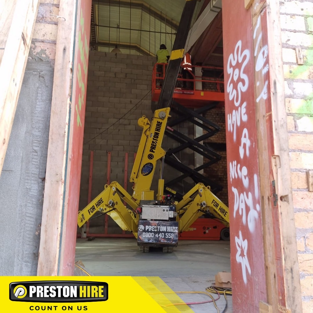 10 Common Applications of Mini Cranes | Preston Rentals