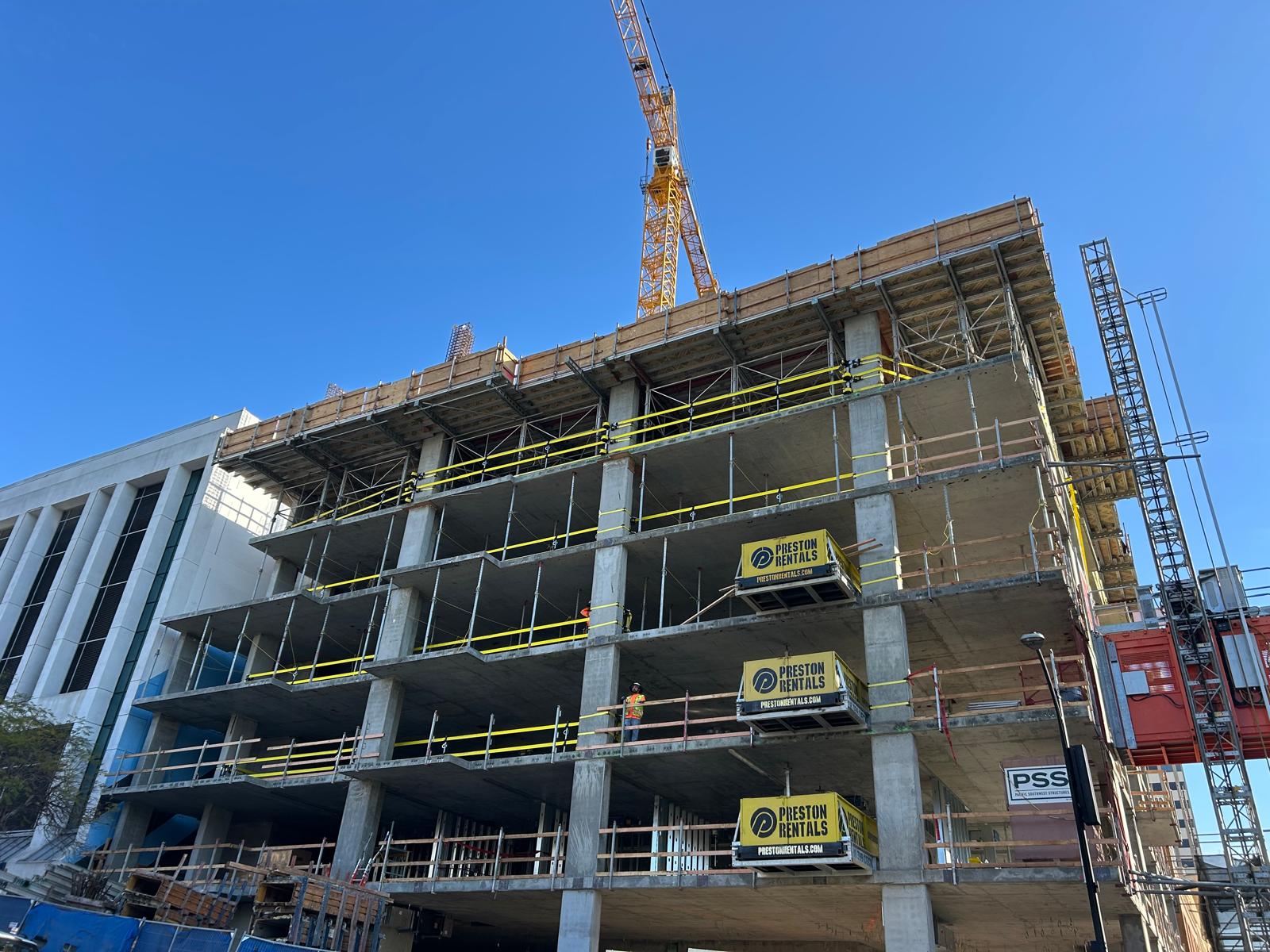 The Role Of Retractable Loading Platforms In Reducing Construction Site Delays Preston Rentals